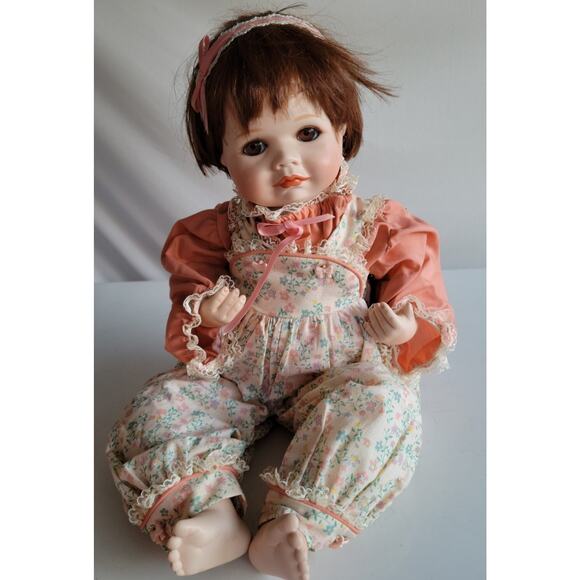 Hamilton Hertiage | Toys | Hamilton Heritage Porcelain Baby Doll Sara ...